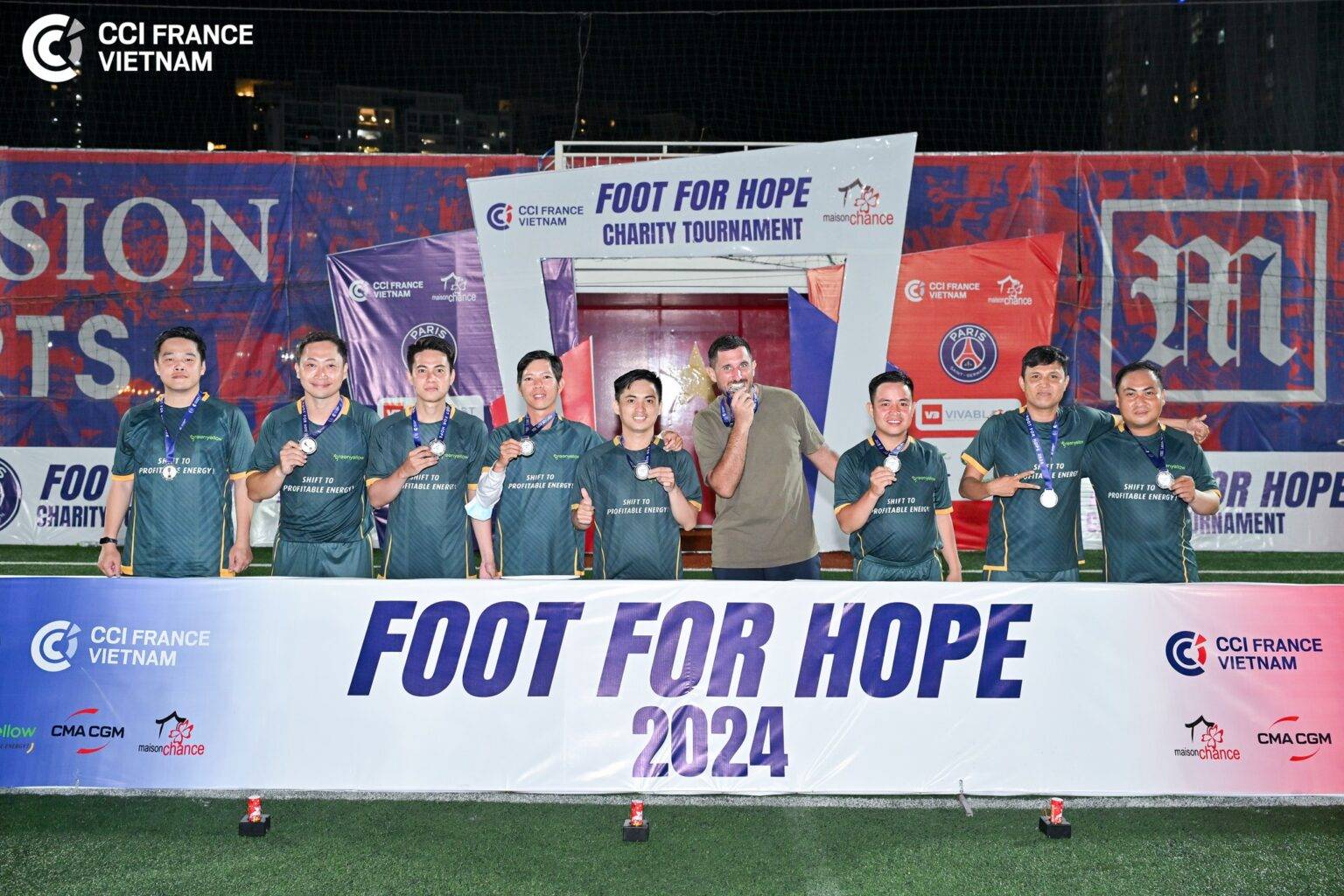 GreenYellow Mang Về Huy Chương Bạc Tại Foot For Hope Hồ Chí MInh